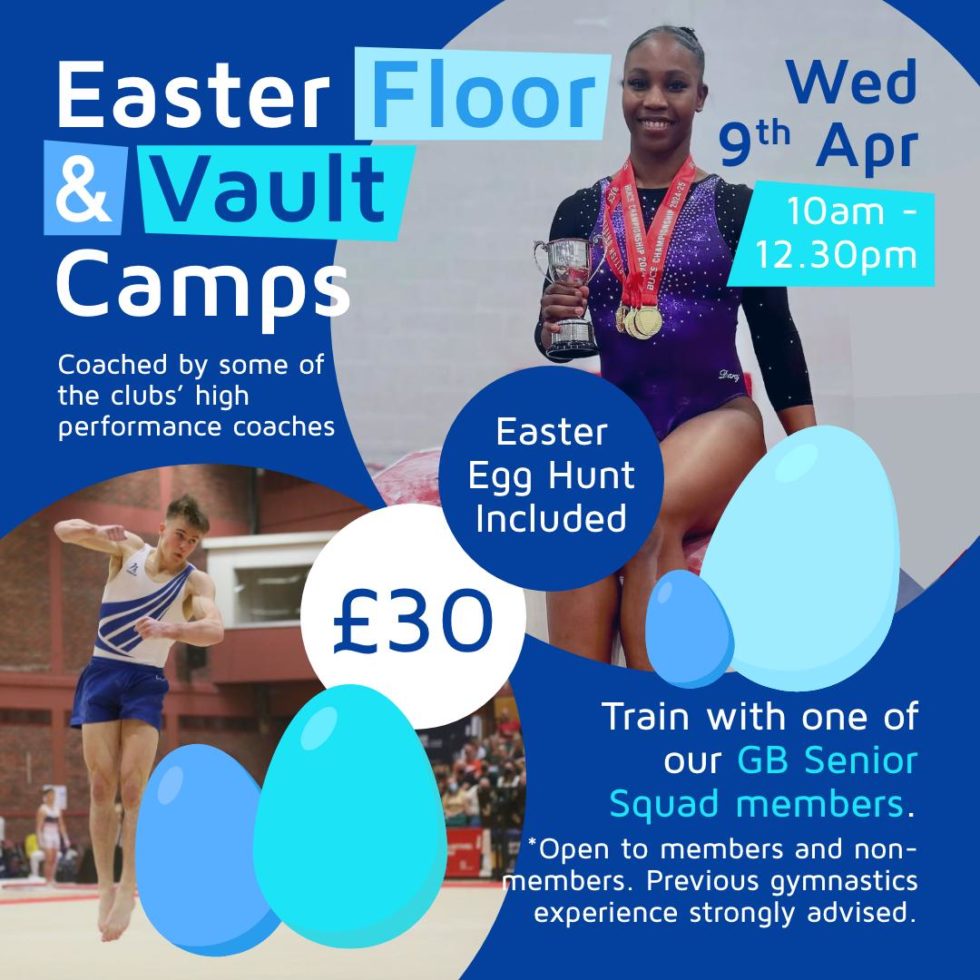 Easter Gymnastics Floor & Vault Training Camp - Leeds Gymnastics Club